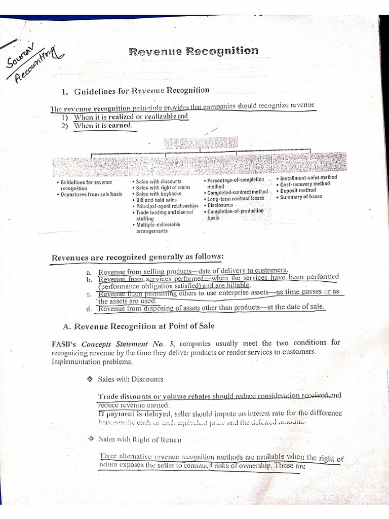 Revenue Recognition | PDF
