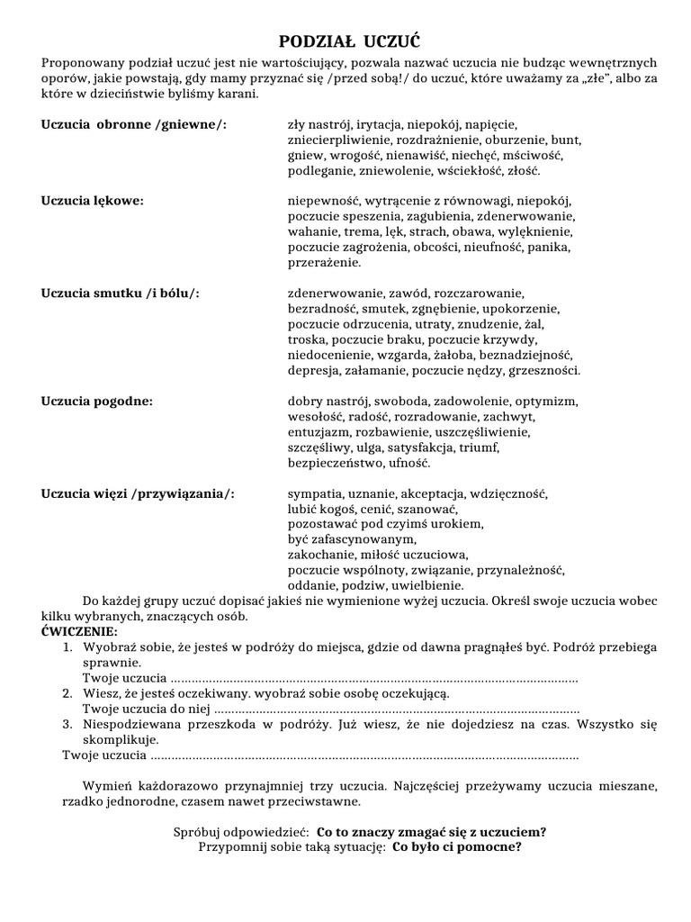 PODZIAL-UCZUC Nieoceniajacy | PDF