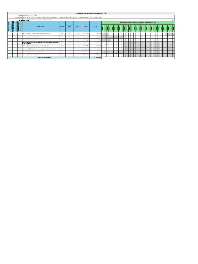 Ppto Analitico | PDF
