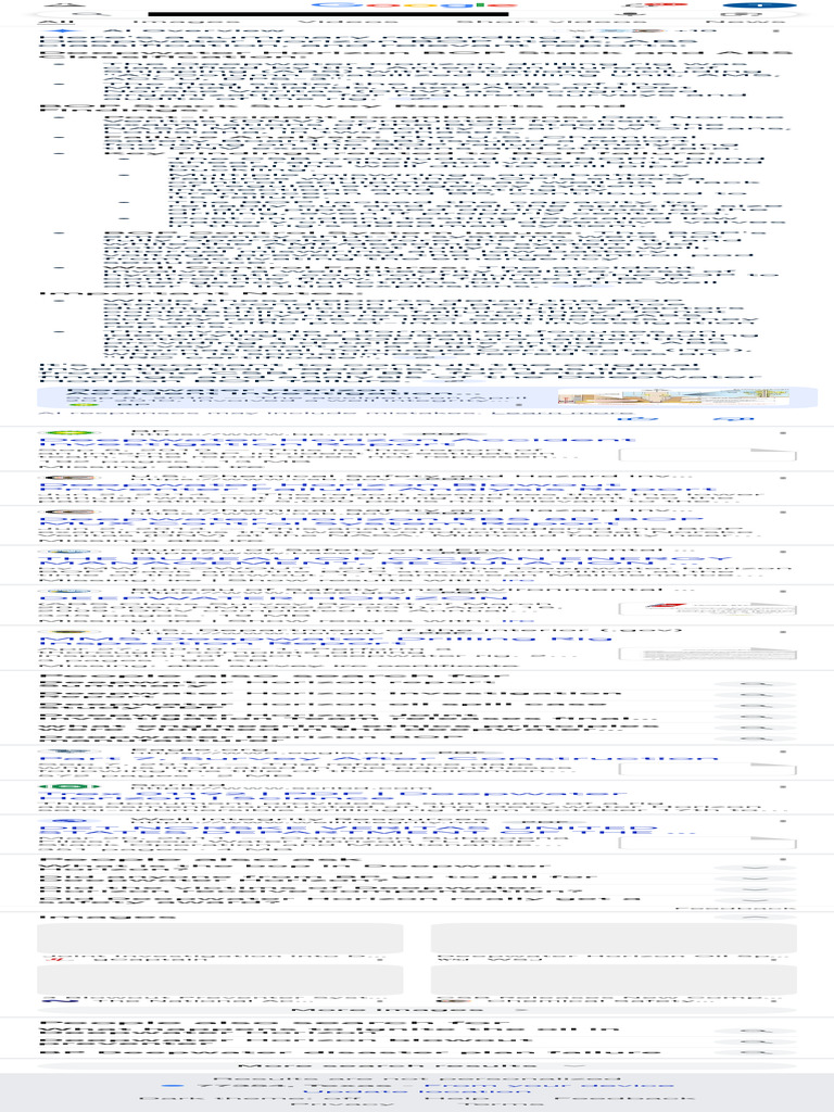 Deep Water Horizon Bop Stack Abs Survey Report and Irc Certificate ...