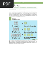 Swoop Rules | PDF | Playing Cards | Card Games