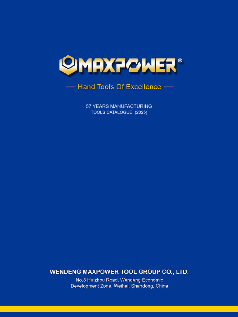 Maxpower Tools Catalogue 2025 | PDF | Nut (Hardware)