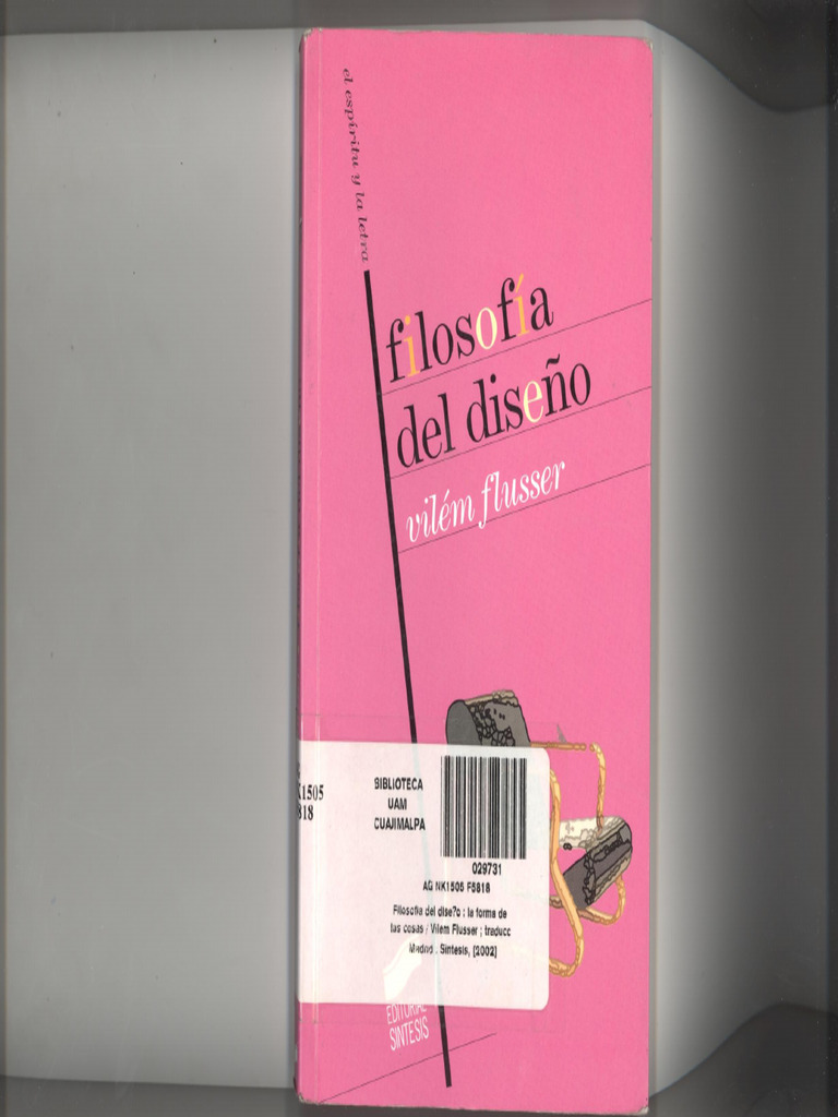 Flusser - Filosofia Del Diseño | PDF