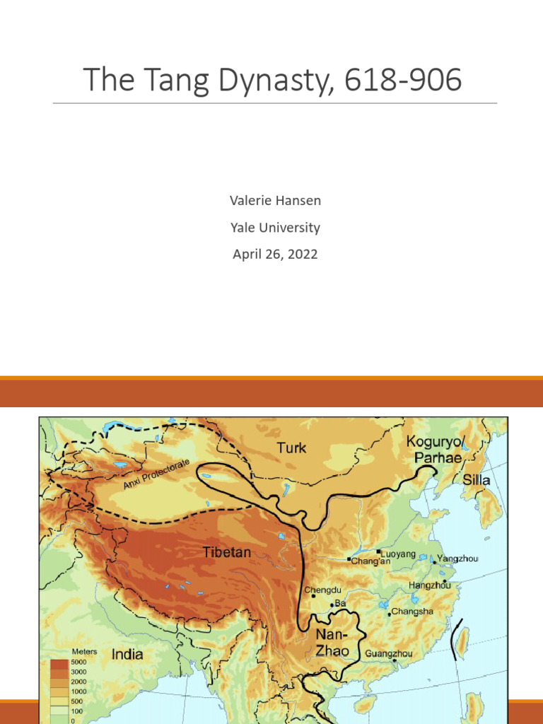 The Tang Dynasty in China Presentation PDF | PDF | Tang Dynasty