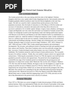 The Gonderian Period and Zemene Mesafint | PDF | Ethiopia | Horn Of Africa