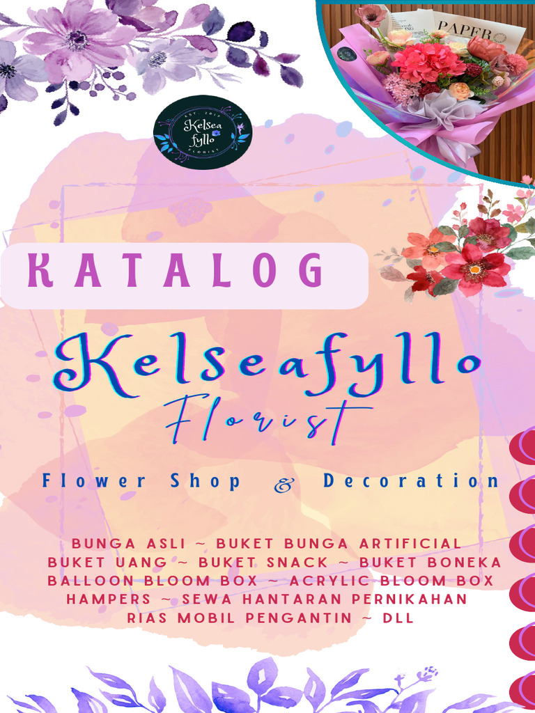 Buket Bunga Artificial,Graduation Katalog.kf | PDF | Floristry | Periodic Phenomena