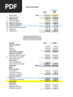 Ejemplo de Un Estado de Situación Financiera | PDF | Contabilidad ...