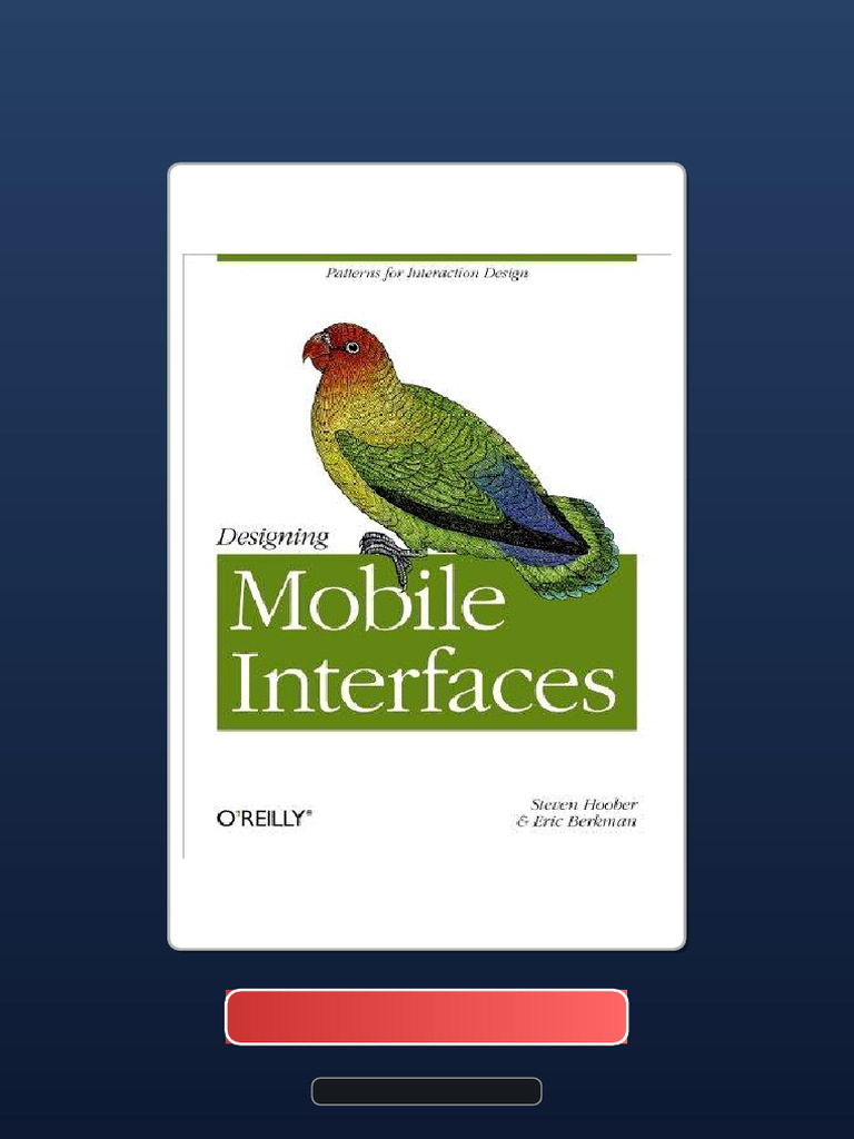 Designing Mobile Interfaces Patterns For Interaction Design Full Download | PDF | Multiple ...