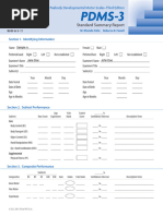 OT Sensory Profile Adolescent Self Questionnaire | PDF