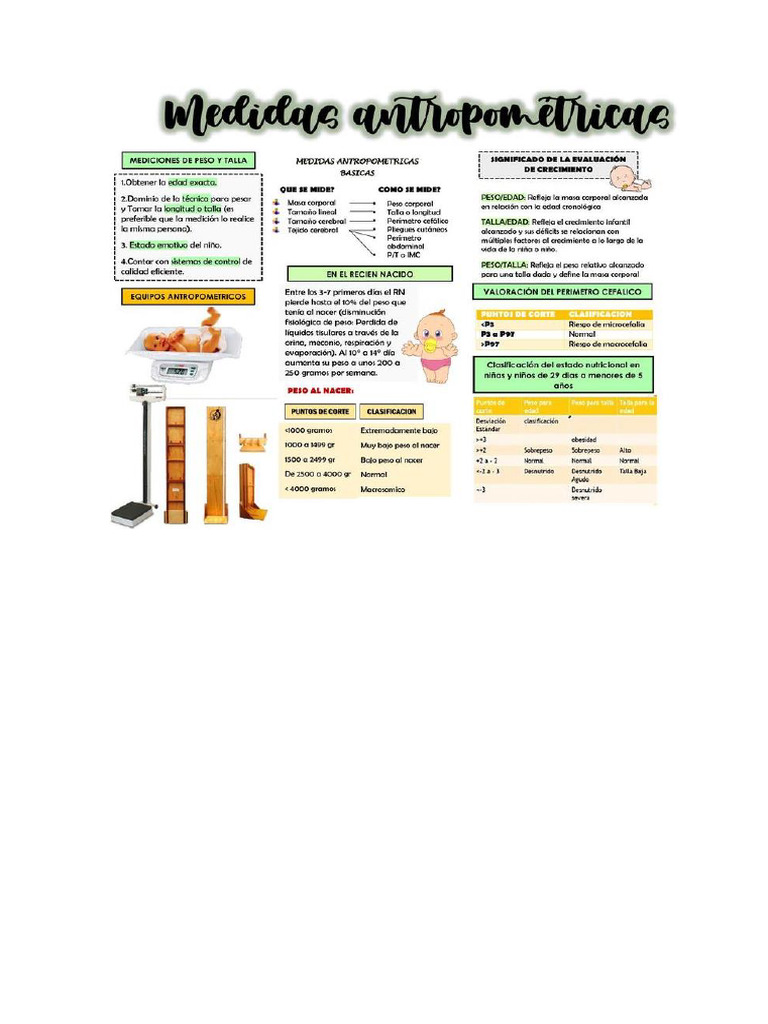 Medidas Antropometricas | PDF