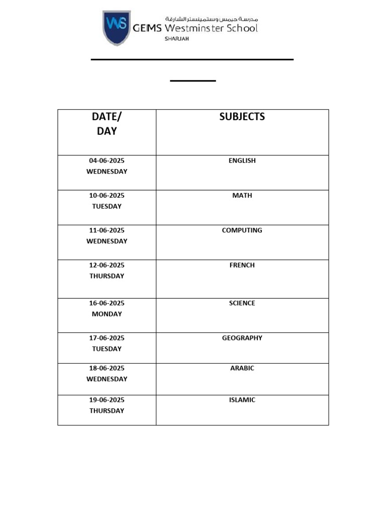 Term 3 Exam TT - Y8 | PDF