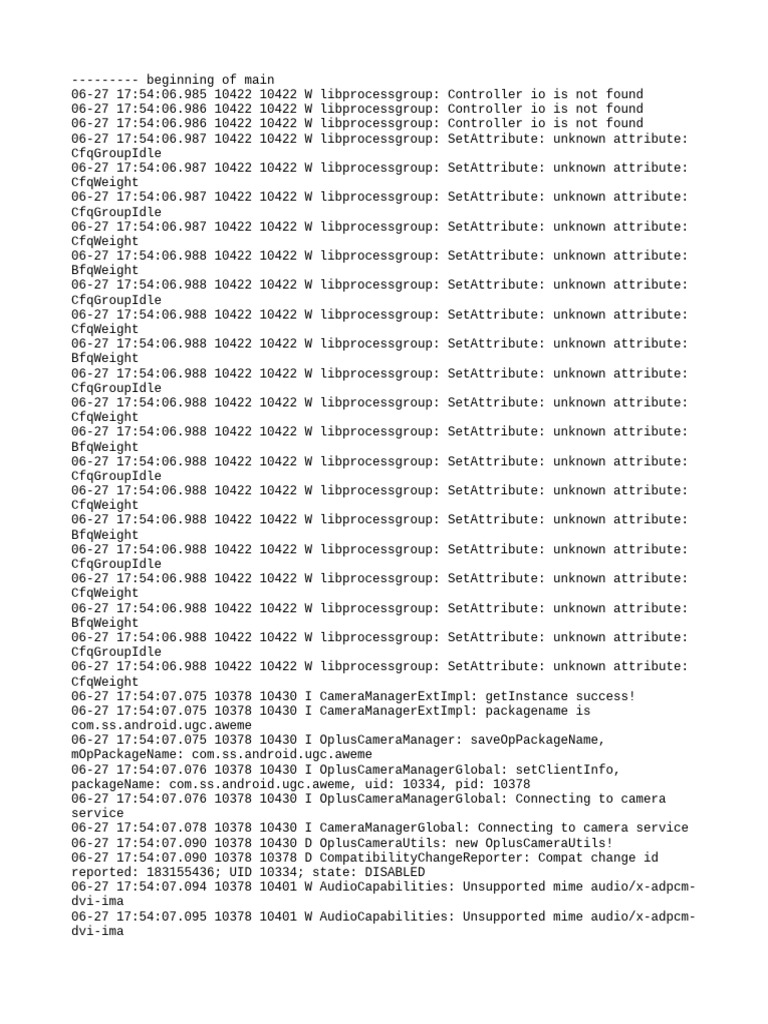 Log Cat 1751021646931 | PDF | Software | Computing