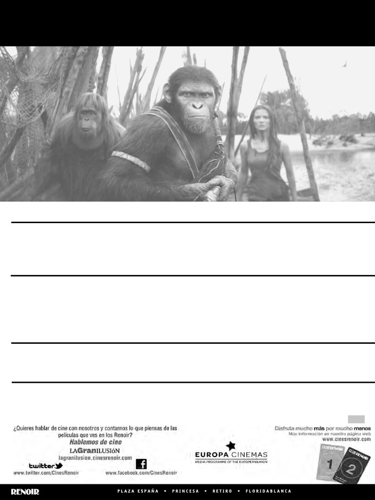 Nuevo capítulo en El Planeta de los Simios | PDF