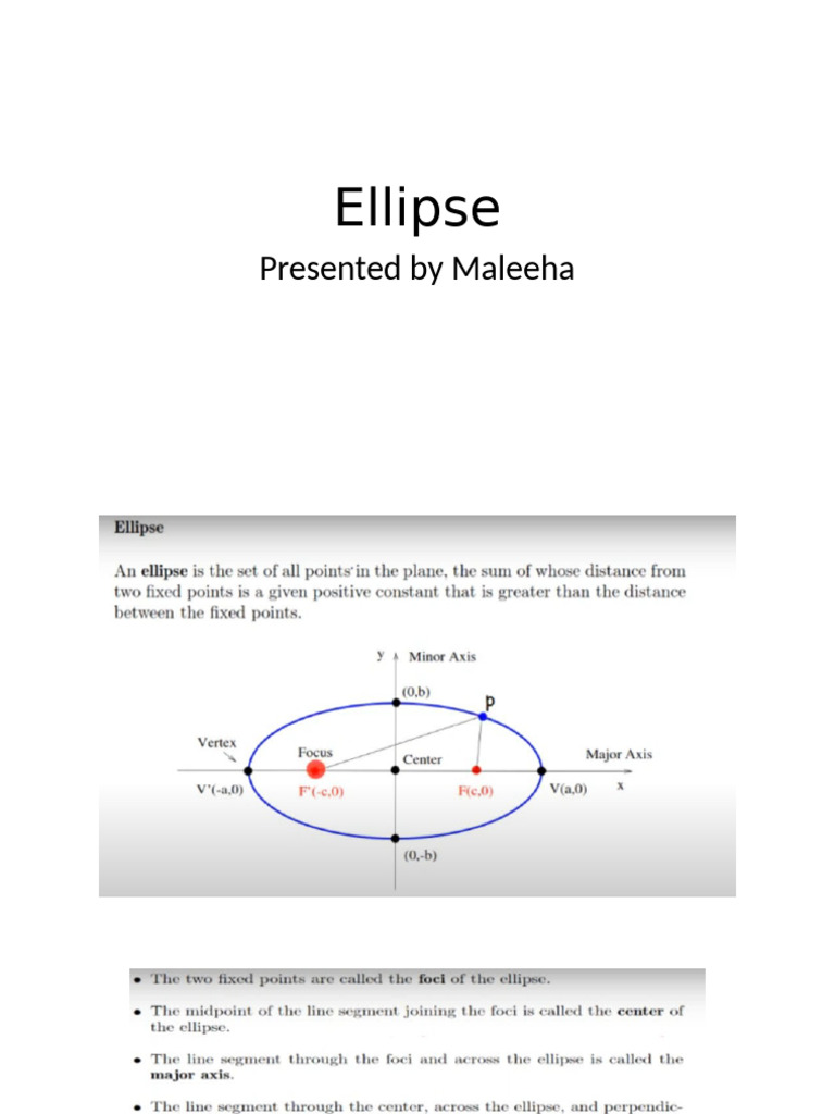 14 Ellipse | PDF