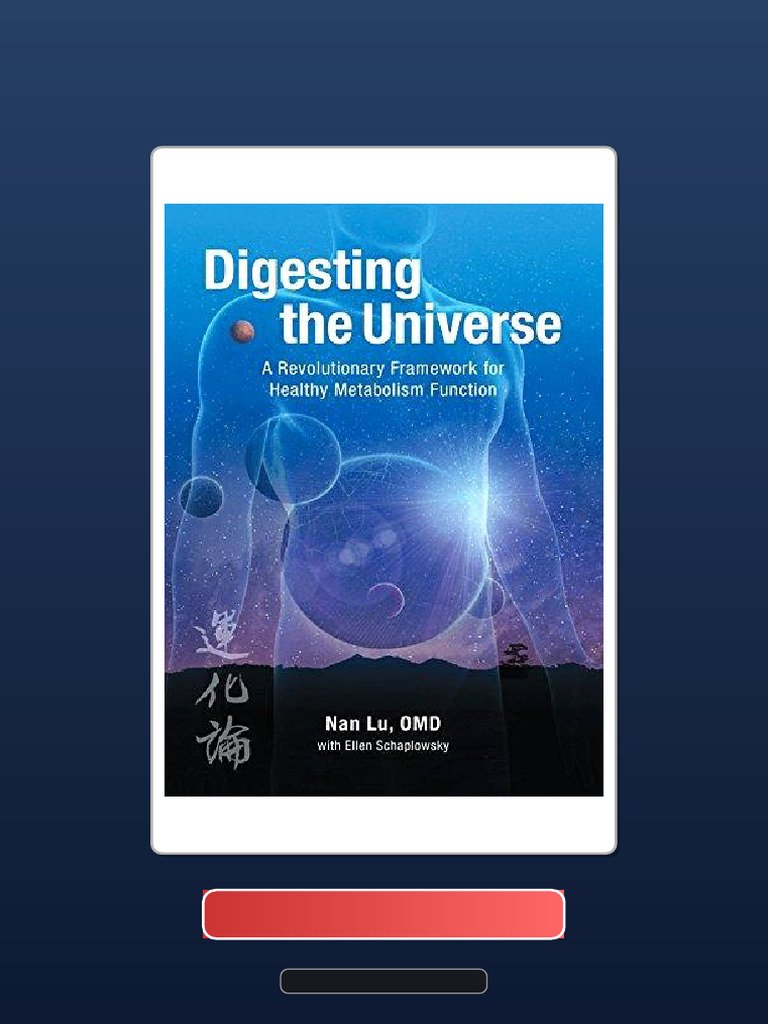 Digesting The Universe A Revolutionary Framework For Healthy Metabolism Function Full Download ...