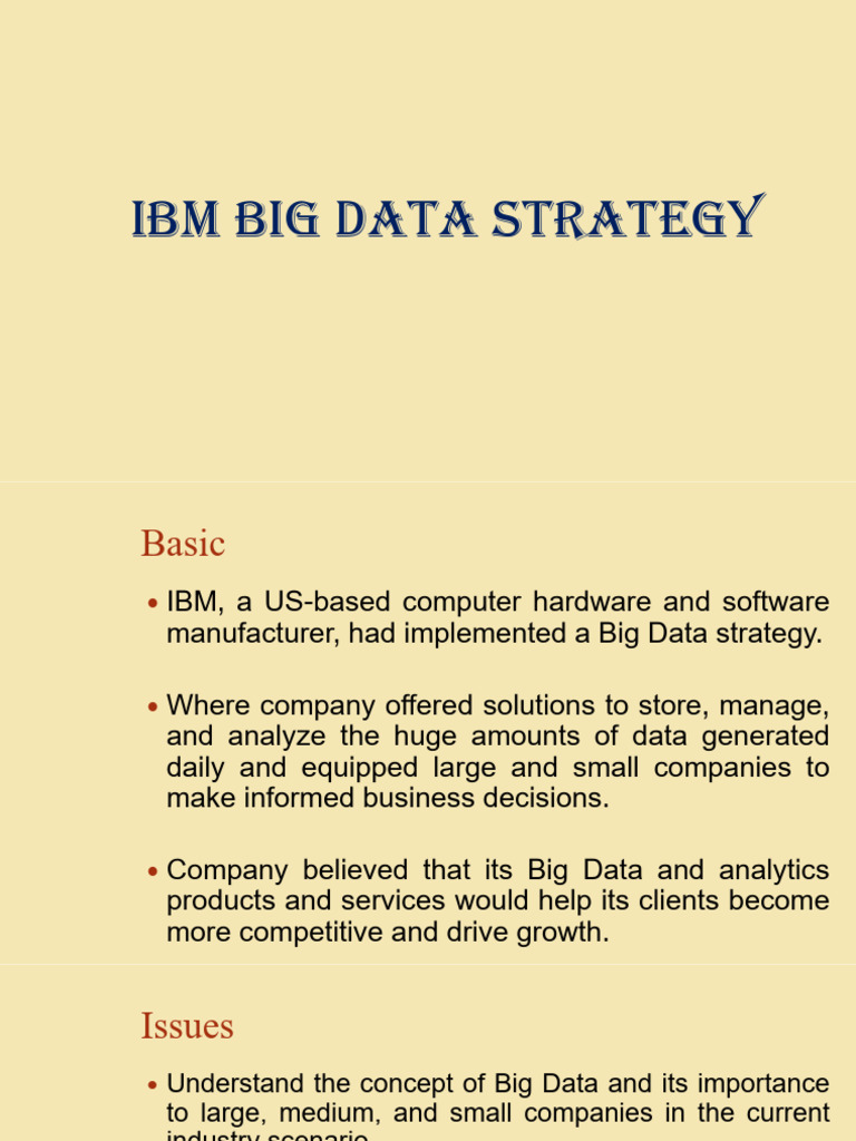 Unit 5 Topic 13 IBM Big Data Strategy (12 Files Merged) | PDF | Apache Hadoop | Databases