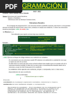 Entrada y Salida de Datos en Programación | PDF