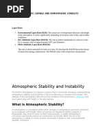 Pasquill (Wind) Stability Classes | PDF | Meteorological Phenomena ...
