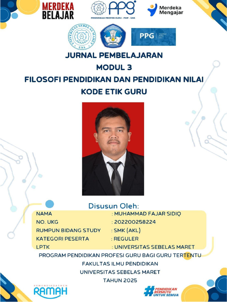 Muhammad Fajar Sidiq - 202200258224 - Filosofi Pendidikan Dan ...