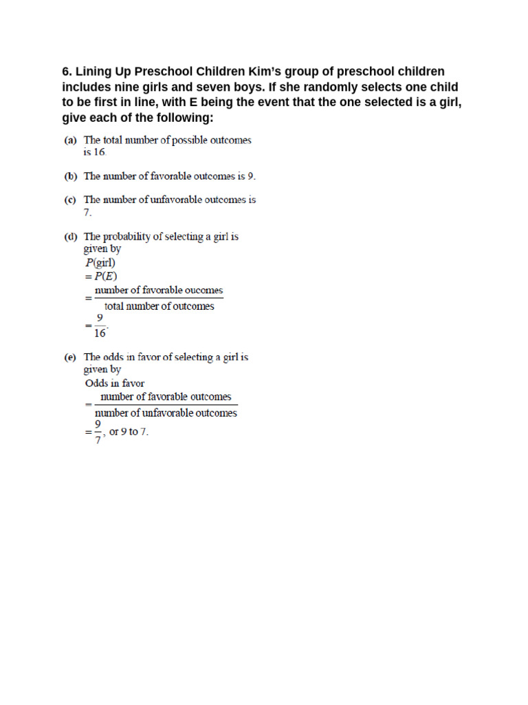 Math Question and Answers | PDF | Probability | Probability Distribution