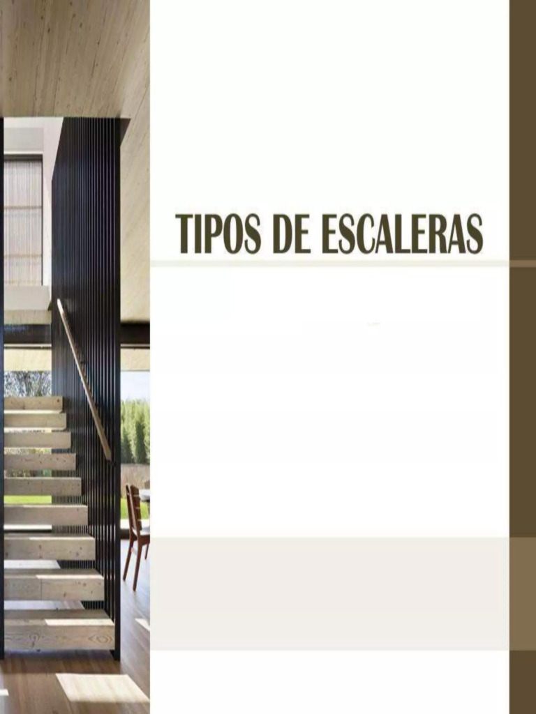 Escaleras | PDF