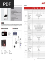 Microtek On Grid Inverters Datasheet | PDF | Power Inverter ...