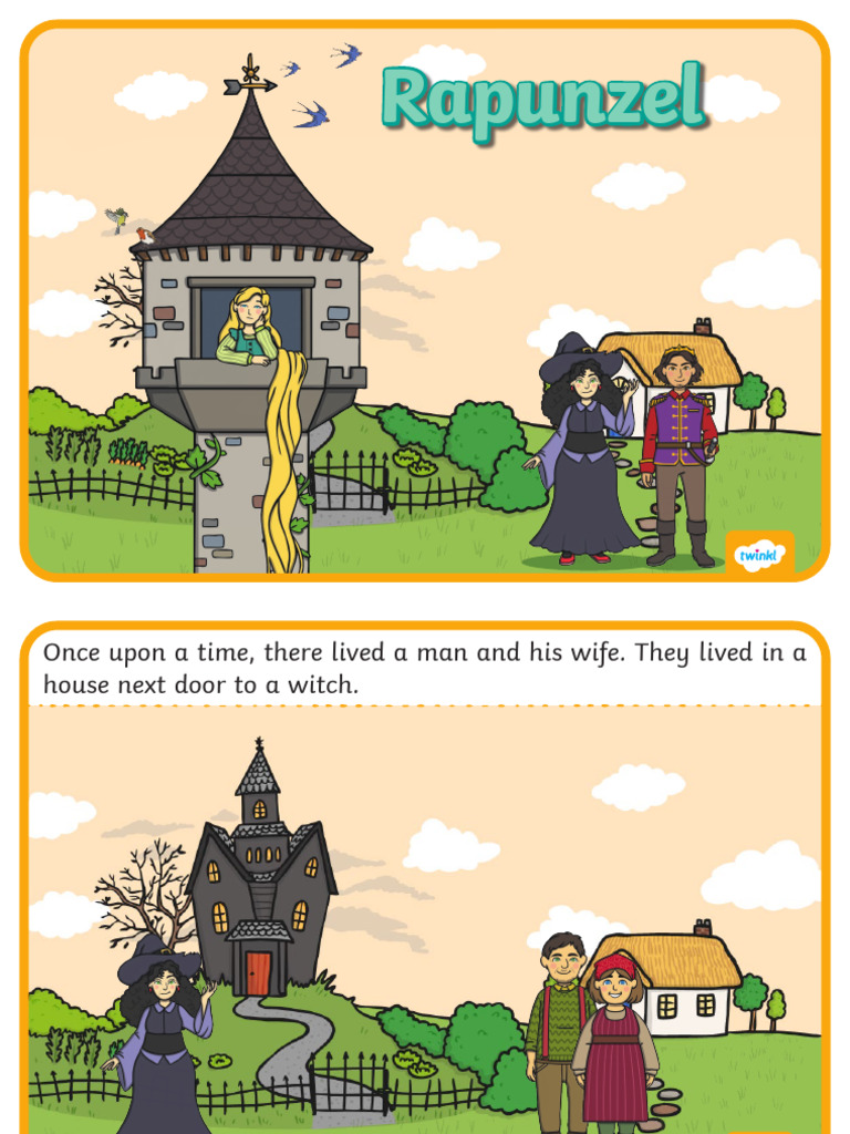 Rapunzel Story | PDF