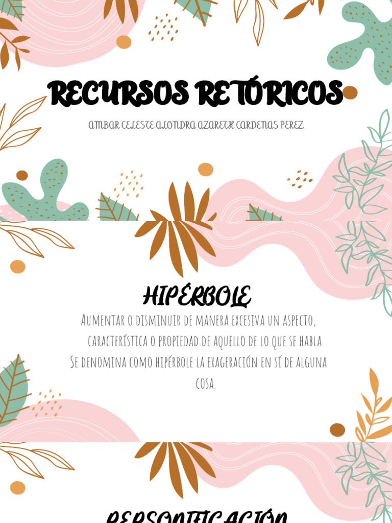 Figuras Retóricas Básicas y Ejemplos | PDF