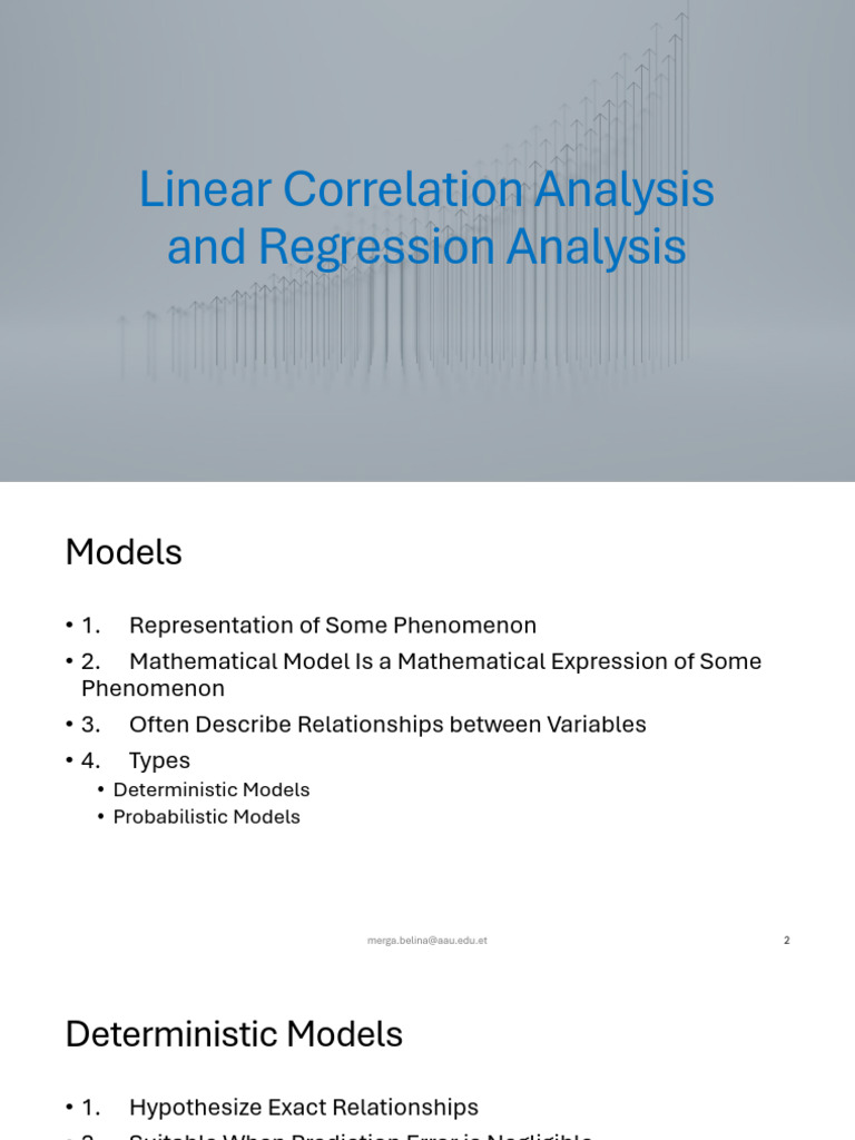 Chpter 8 Linear Correlation Analysis and Regressio 250623 080425 | PDF | Errors And Residuals ...