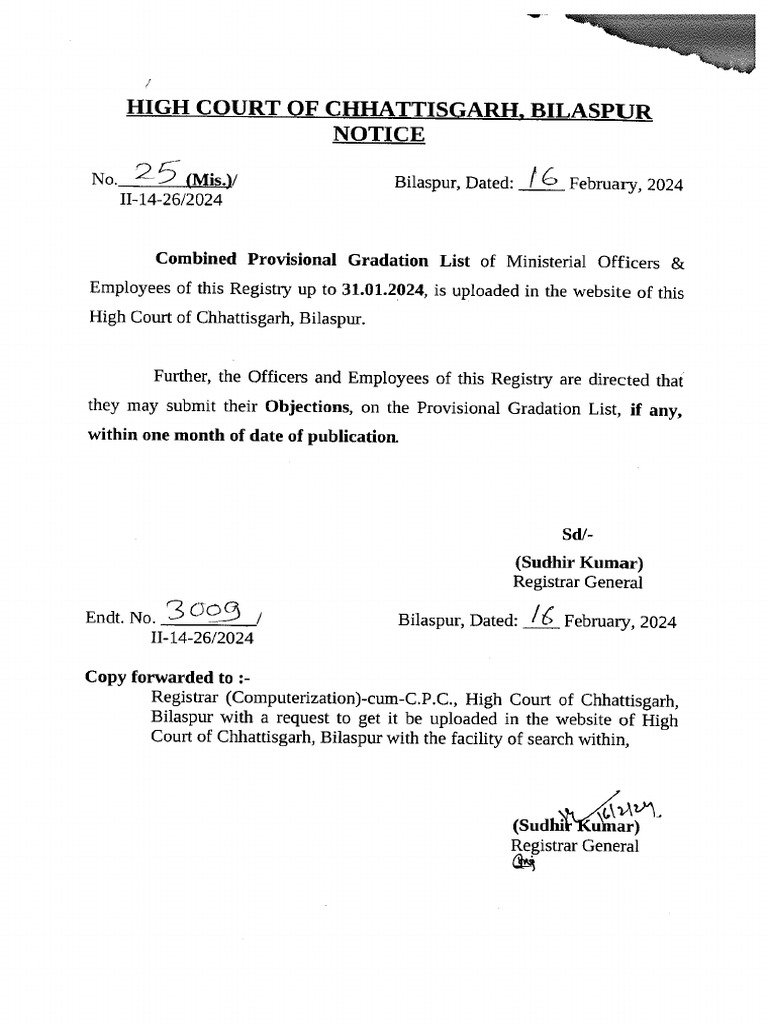 Pro Gradation List 2024 | PDF | Text