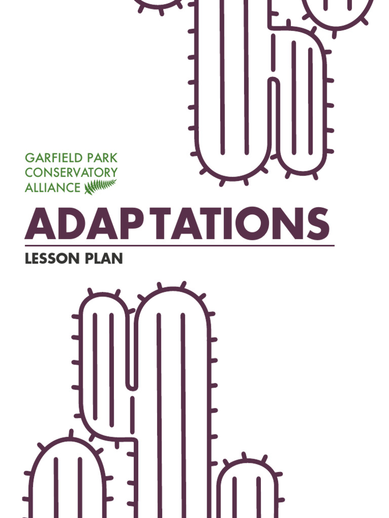 Lesson Workbook Plant Adaptations | PDF | Evolution | Reproduction