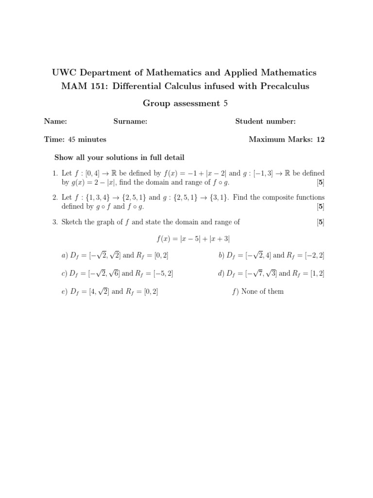 Group Assessment 5 | PDF