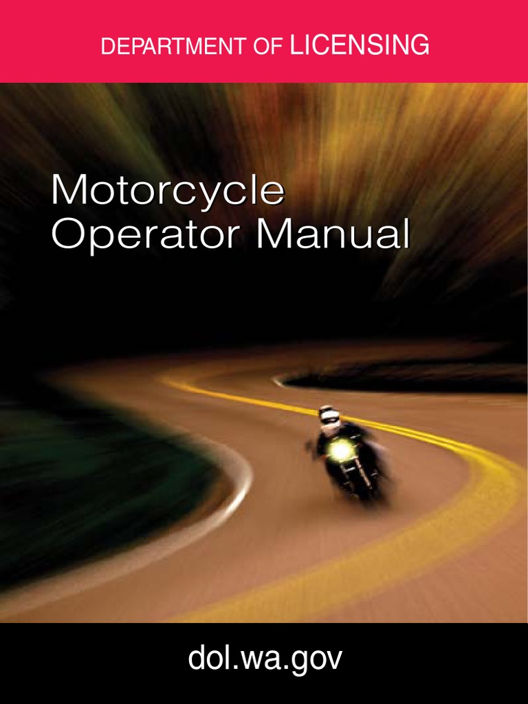 Washington Motorcycle Manual - Washington Motorcycle Handbook | PDF ...