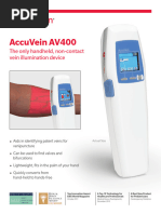 AccuVein AV500 User Manual Guide | PDF | Electromagnetic Radiation ...