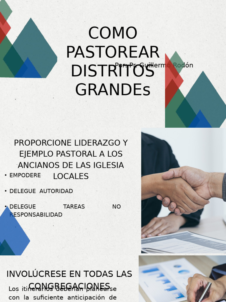 Estrategias para Pastorear Grandes Distritos | PDF | Iglesia cristiana