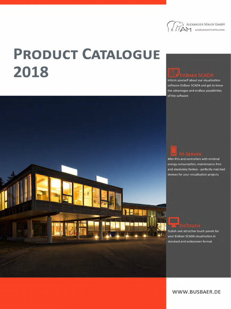 Eisbaer Scada Product Catalogue 03 2018 | PDF | Personal Computers | Usb
