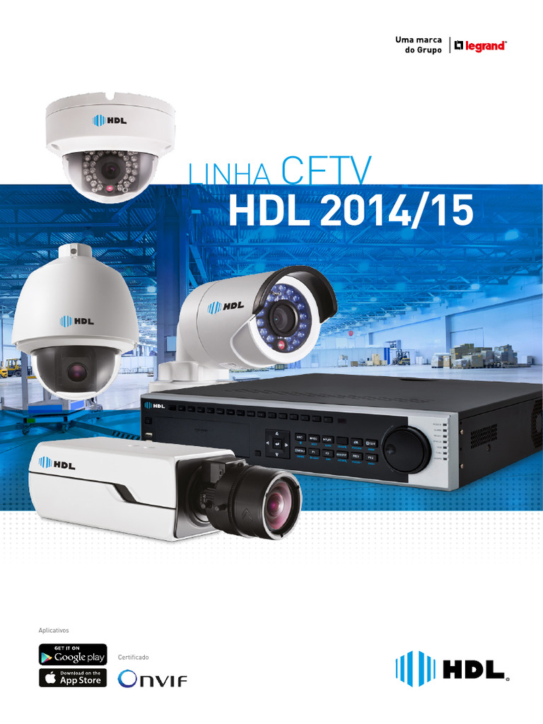 Recursos Avançados em CFTV HDL | PDF | Câmera | HDMI