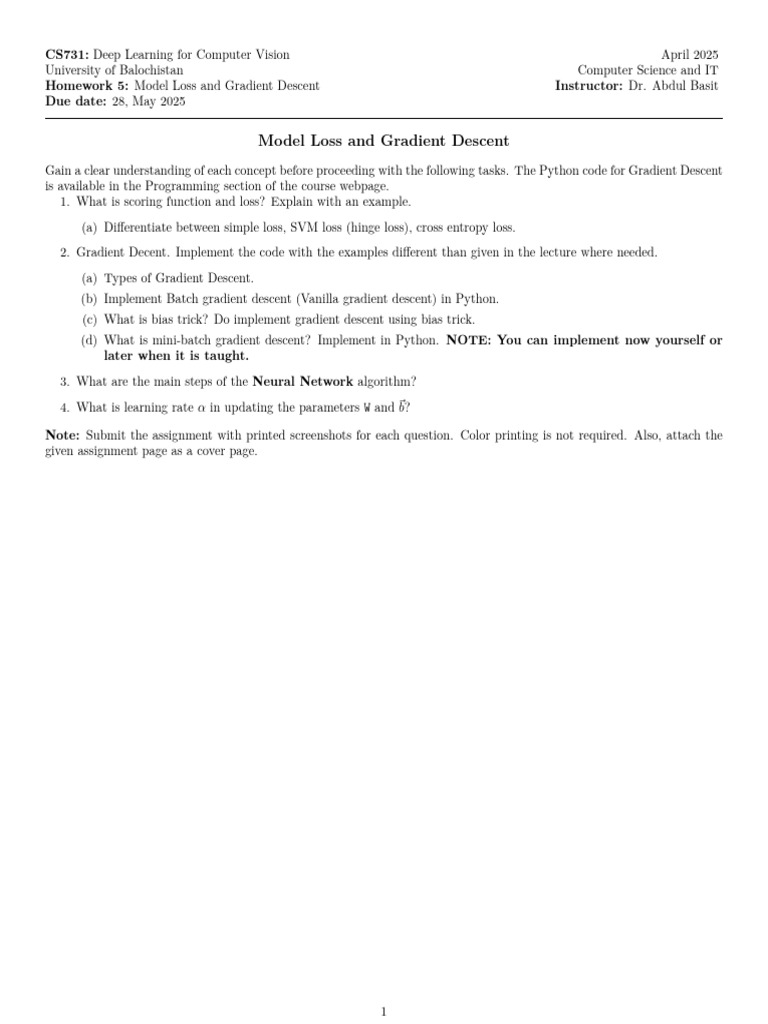 Assignment | PDF
