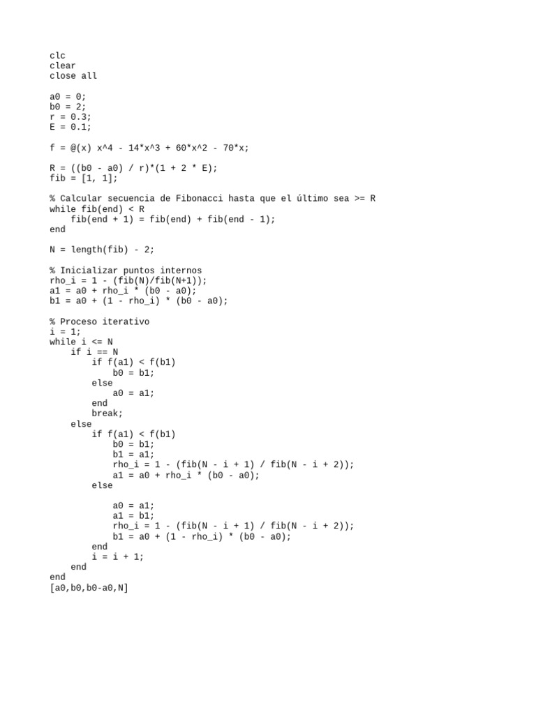Ejercicio Fibonacci | PDF
