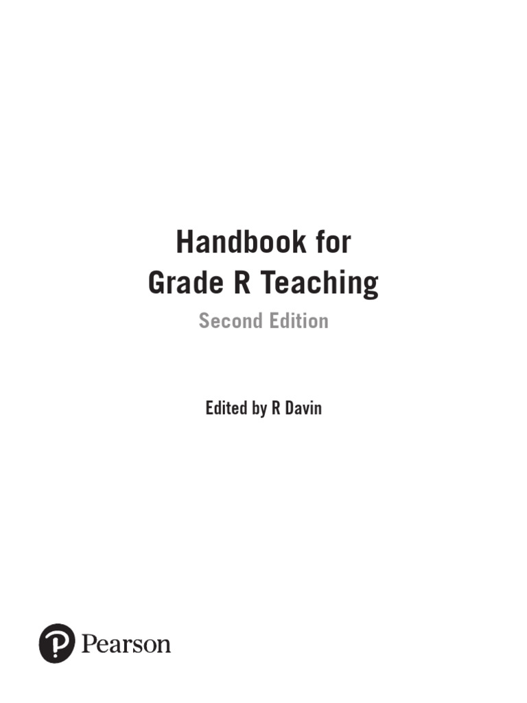 9781485715481k For Grade R Teaching 2nd Edition Sample Chapter | PDF | Learning | Teachers