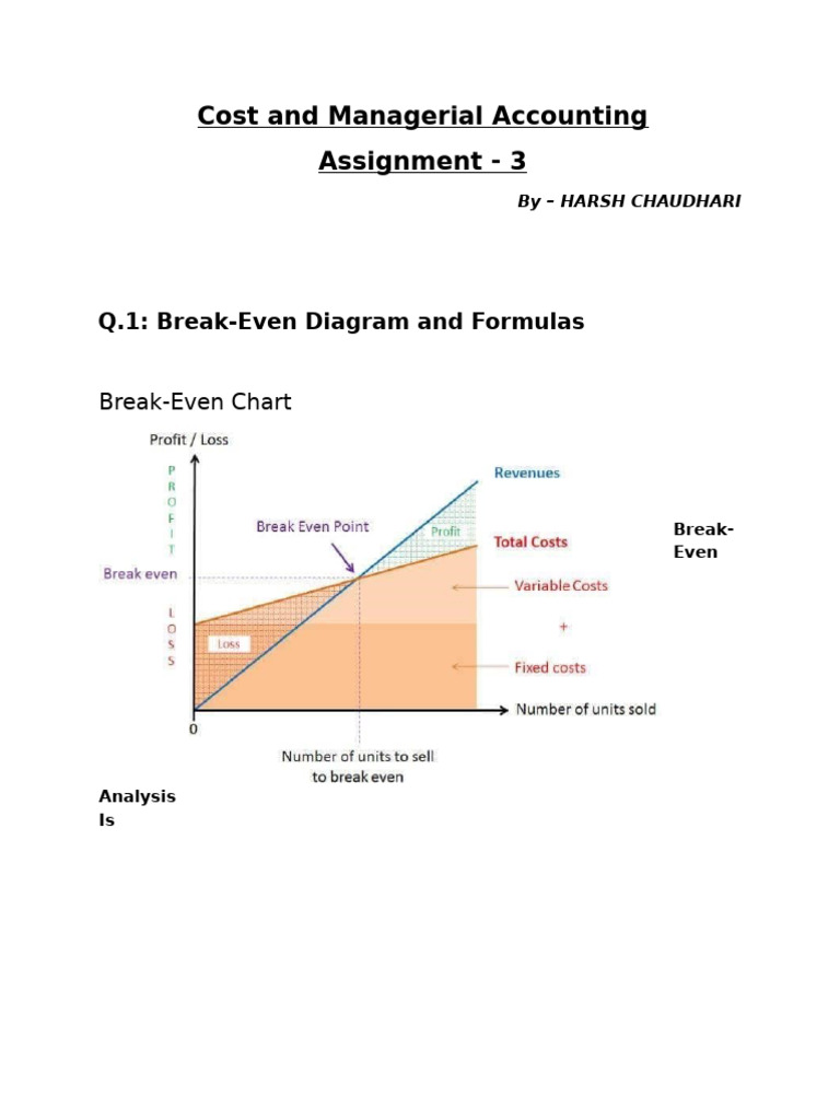 Cost & Managerial Accounting - 3 | PDF | Management Accounting ...