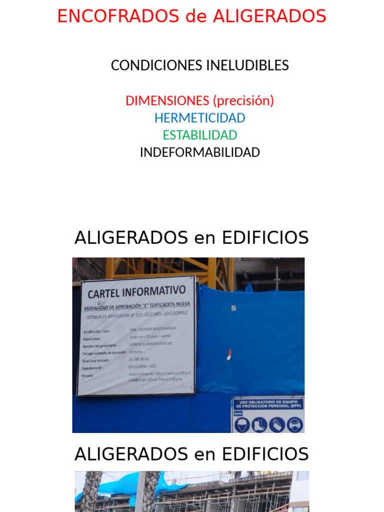 Ecofrado Aligerados | PDF
