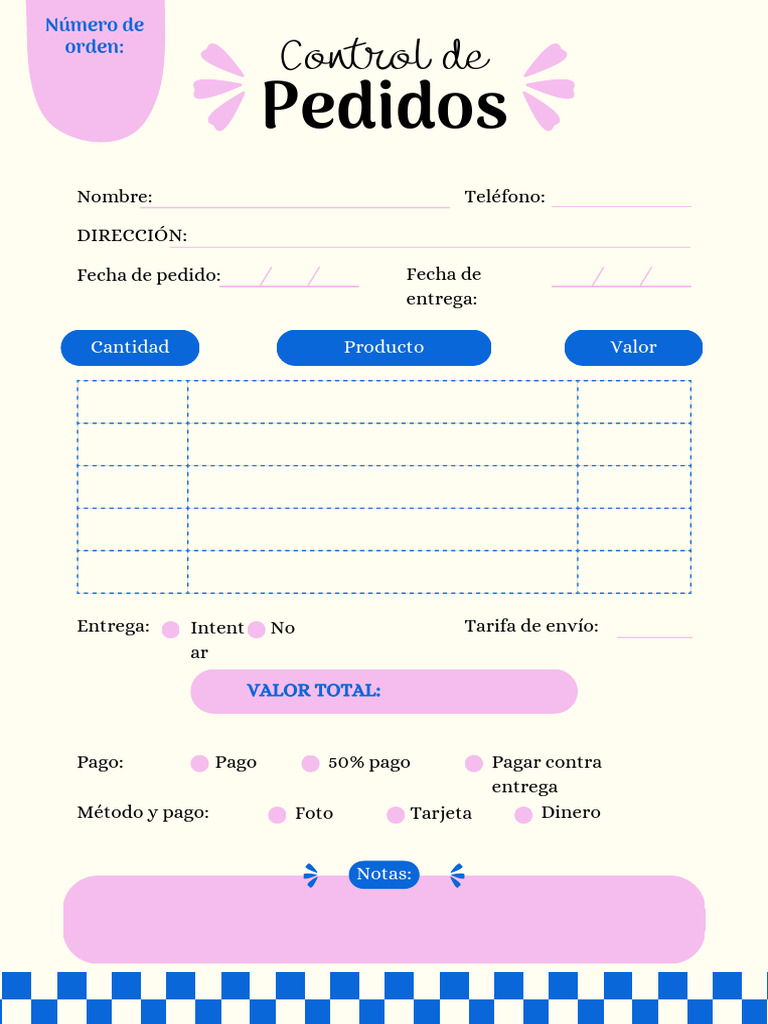 Control de Pedidos | PDF