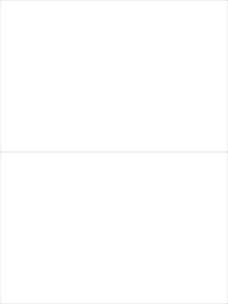 Allergy Card Template No Photo | PDF