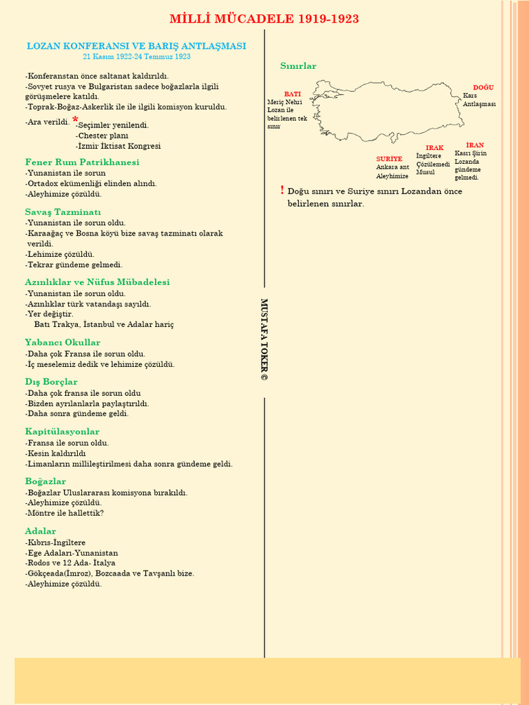 7-Lozan Antlaşmasi | PDF