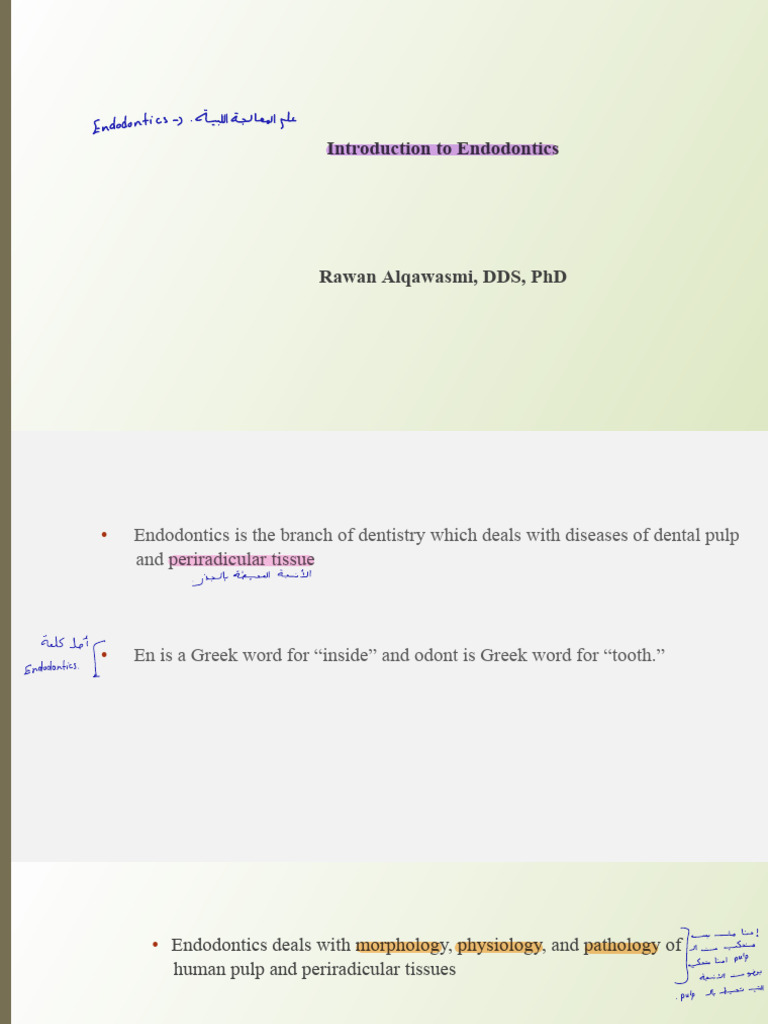 Endo 1 | PDF | Dentistry | Radiography