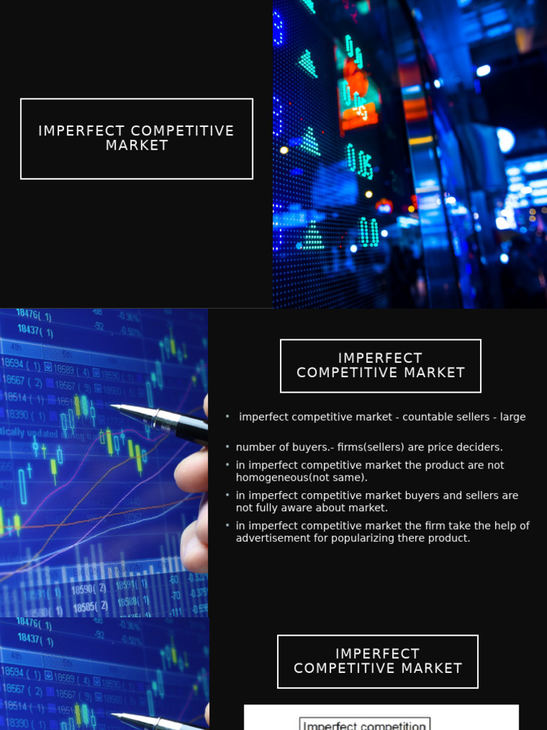 Imperfect Competitive Market | PDF