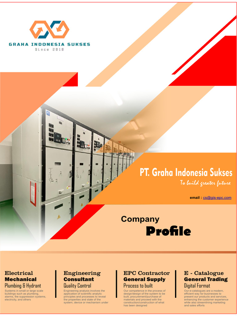 Compro GIS (Graha Indonesia Sukses) 2025 | PDF | Radio Frequency Identification | Libraries