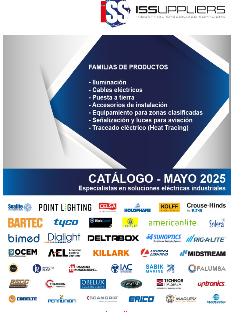 Catalogo ISS 2025 Correo | PDF | Diodo emisor de luz | Encendiendo