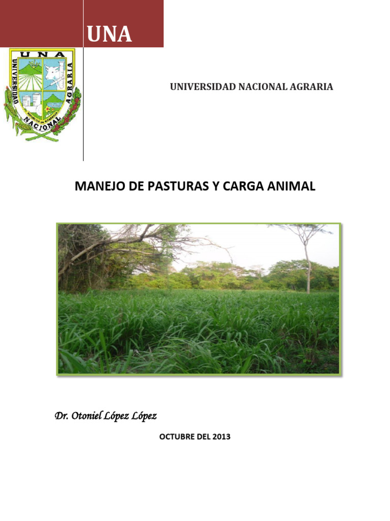PDF Manejo de Pasturas y Carga Animal Otto Compress | PDF | Pasto | Pasto